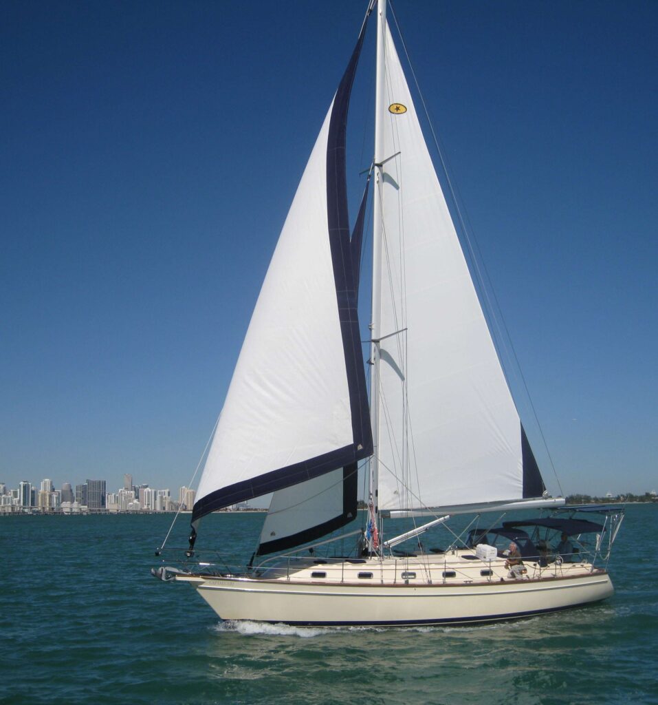 46' Island Packet Sailboat - Water Fantaseas Miami